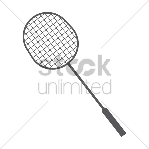 Download Racket Vector Image Stockunlimited Graphic - Badminton Racket ...