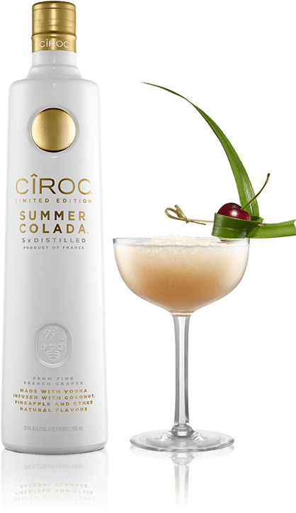 Download Ciroc Pineapple Png - Summer Colada Ciroc Mix PNG Image with ...