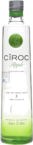 Ciroc-apple - Ciroc Green Apple Vodka - Free Transparent PNG Download ...