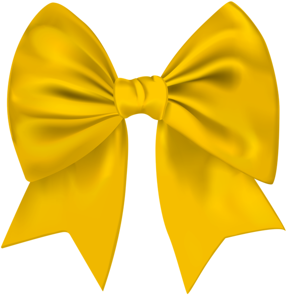 Download Yellow Bow Transparent Png Image - Yellow Bow Transparent PNG ...