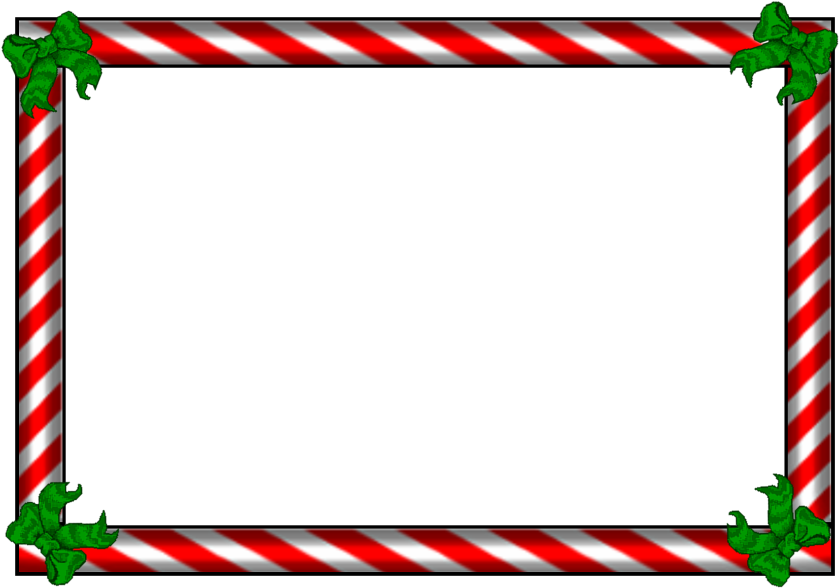 Candy Cane Border