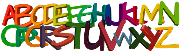 Download Click Here For School Image - Abc Letters Transparent Bg PNG ...