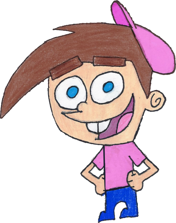 Download Drawing Of Timmy Turner-tr405 - Cartoon PNG Image with No ...
