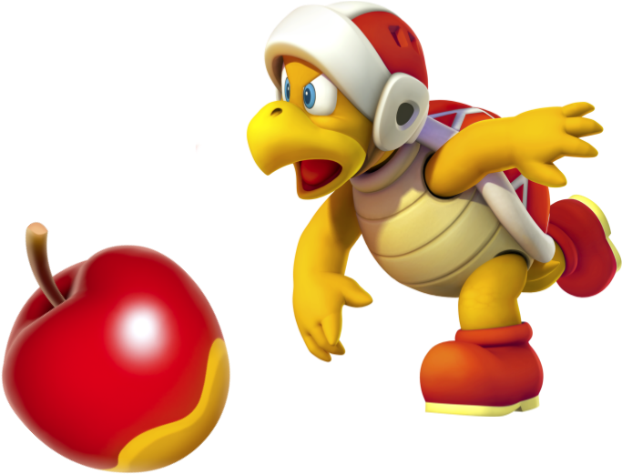 Download Apple Bro - Super Mario Fire PNG Image with No Background ...