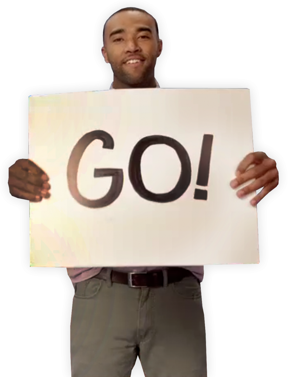 Download Man Holding Sign That Says " - Guy Holding Sign Png PNG Image ...