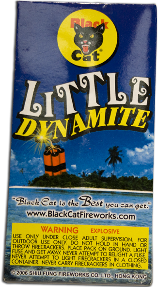 Download Little Dynamite - Black Cat - Little Dynamite Firecrackers Png ...