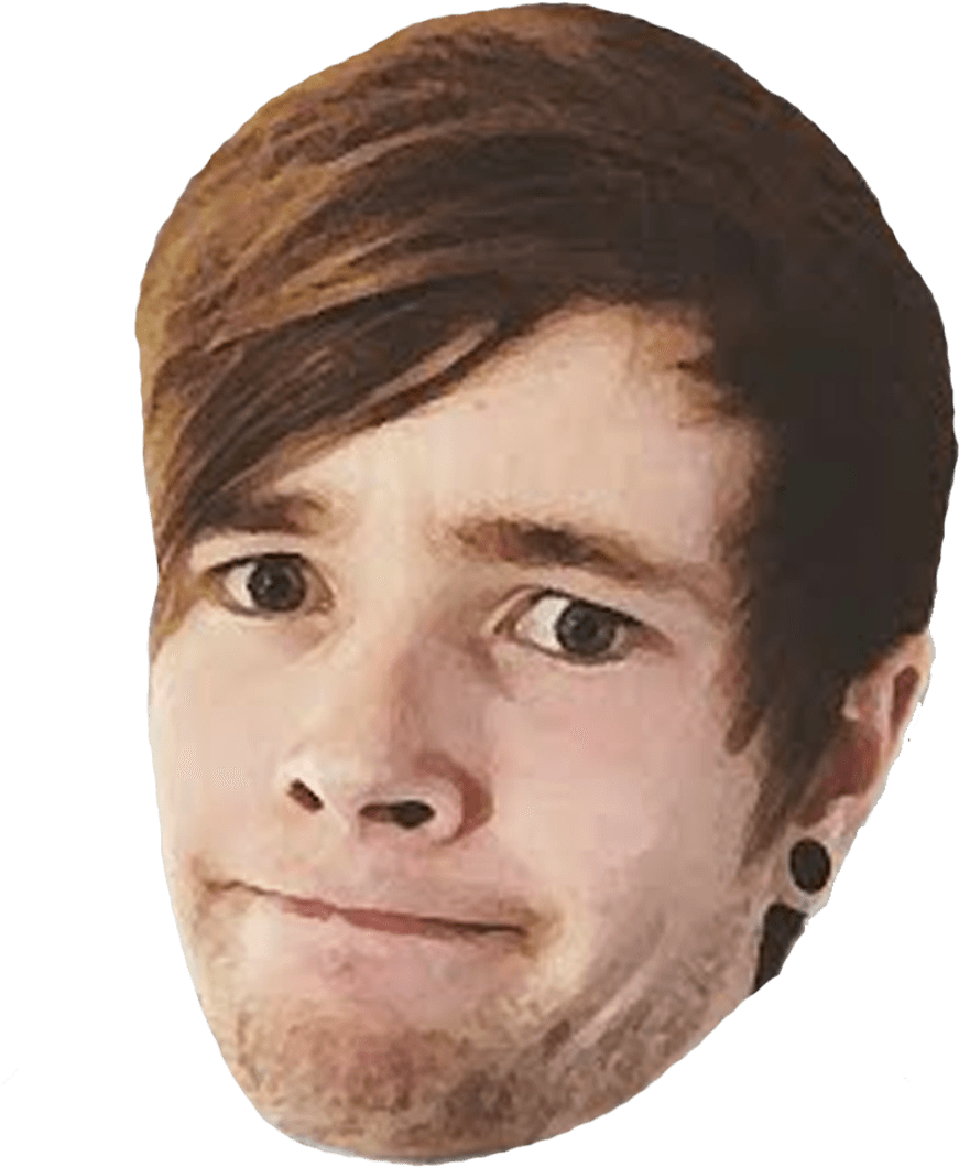 Dantdm Funny Face Png - Dantdm - Free Transparent PNG Download - PNGkey