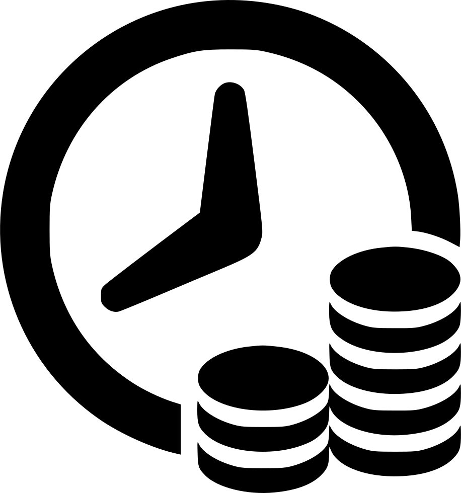 Download Money Clock Comments - Clock And Money Icon PNG Image with No ...