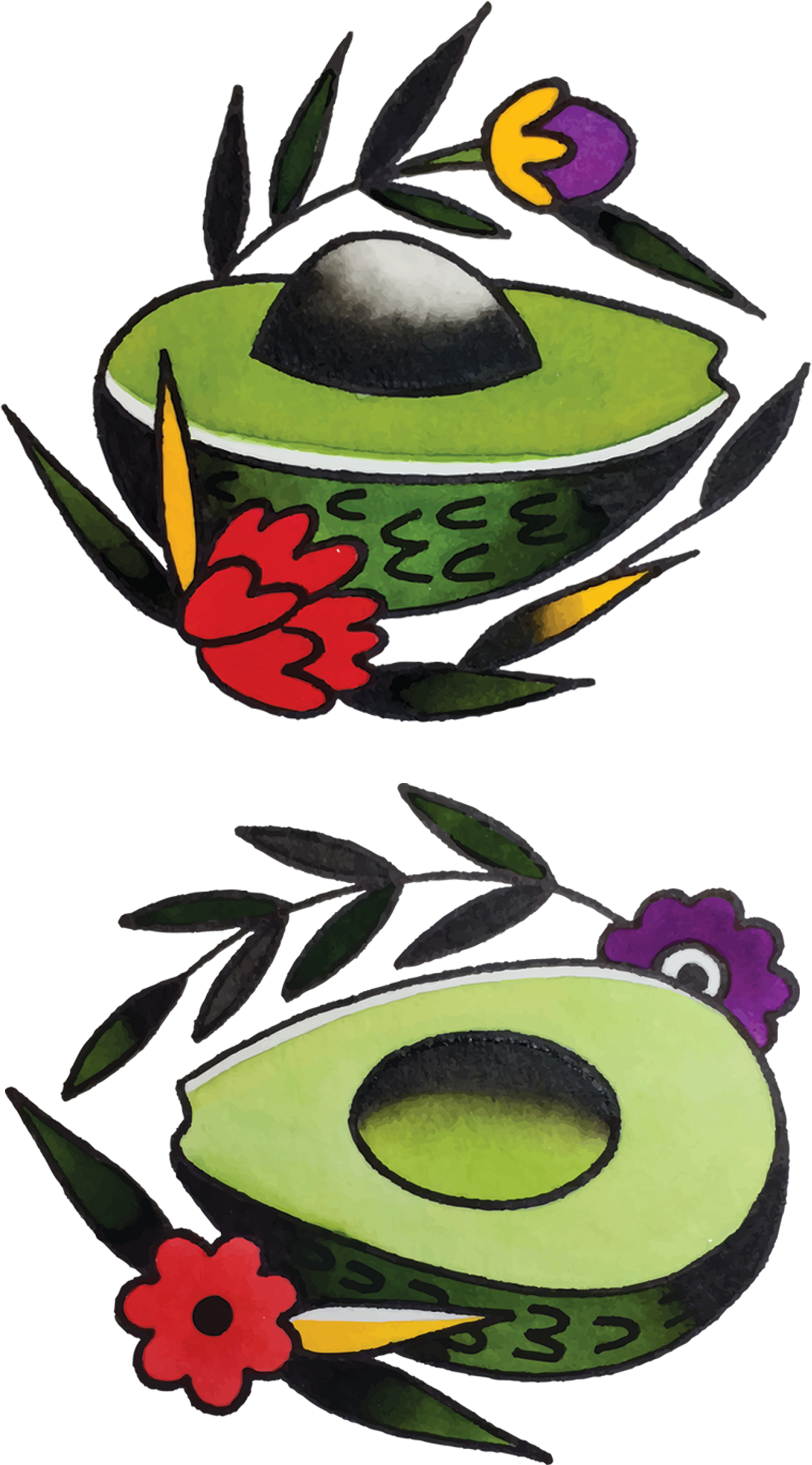 Tattly Avocado Jessi Preston 00 V=1532012319 - Traditional Avocado ...