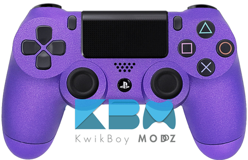 Download Metallic Purple Custom Ps4 Controller - All Purple Ps4 ...