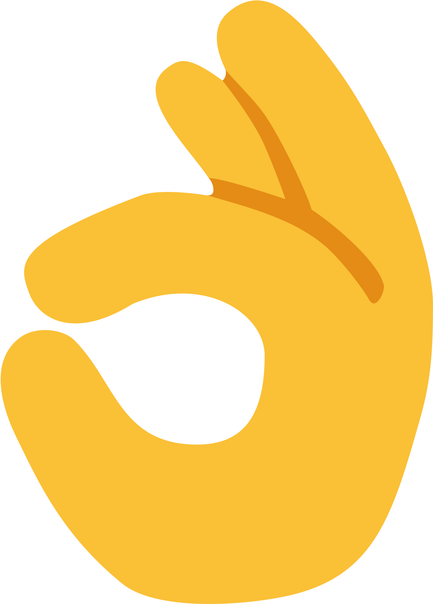 Ok Hand Sign Png - Ok Hand Emoji Png - Free Transparent PNG Download - PNGkey