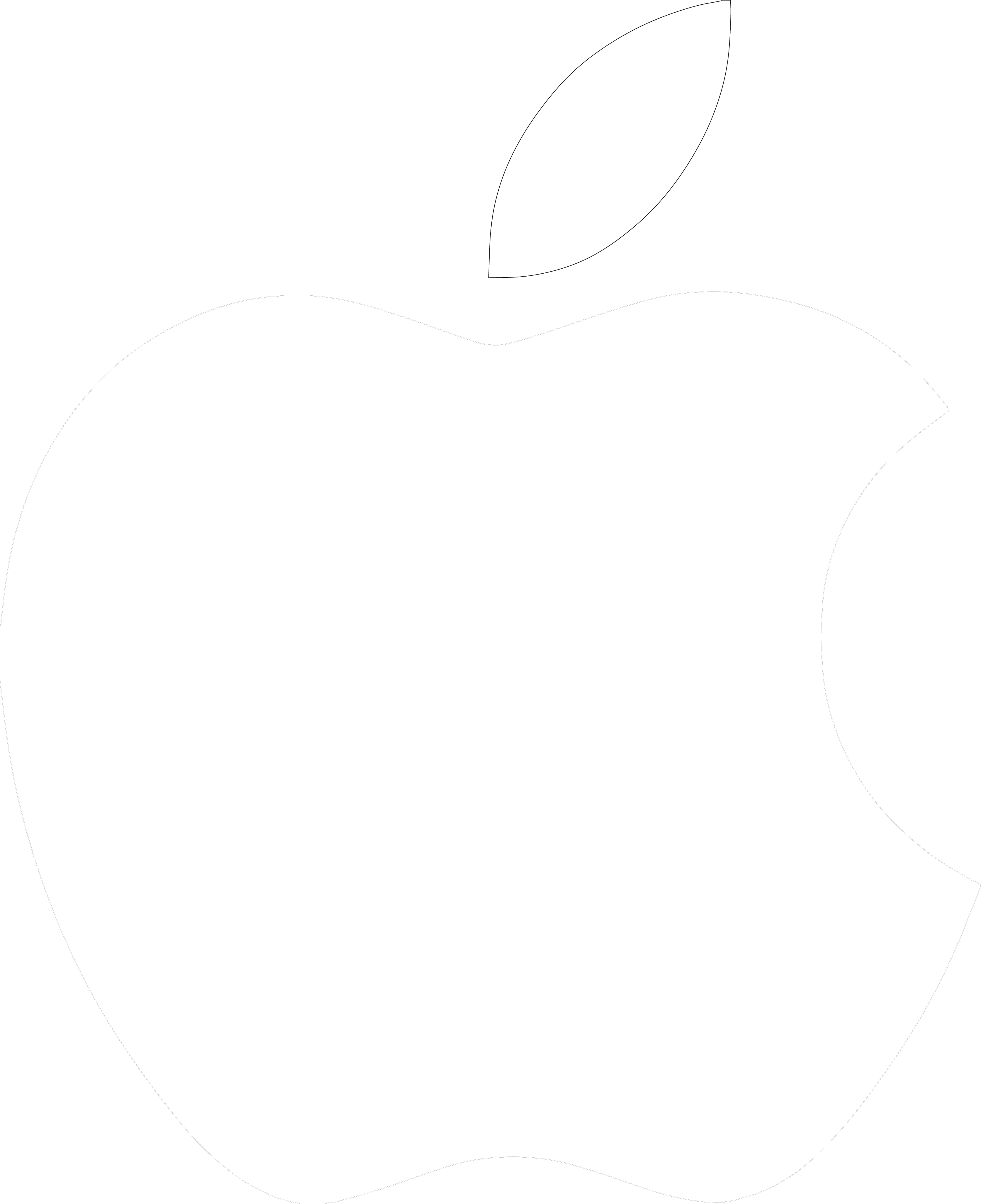 Apple Logo 2014 Png - Apple Logo In White - Free Transparent PNG ...