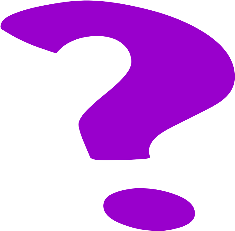 Purple Question Mark - Purple Question Mark Png - Free Transparent PNG ...