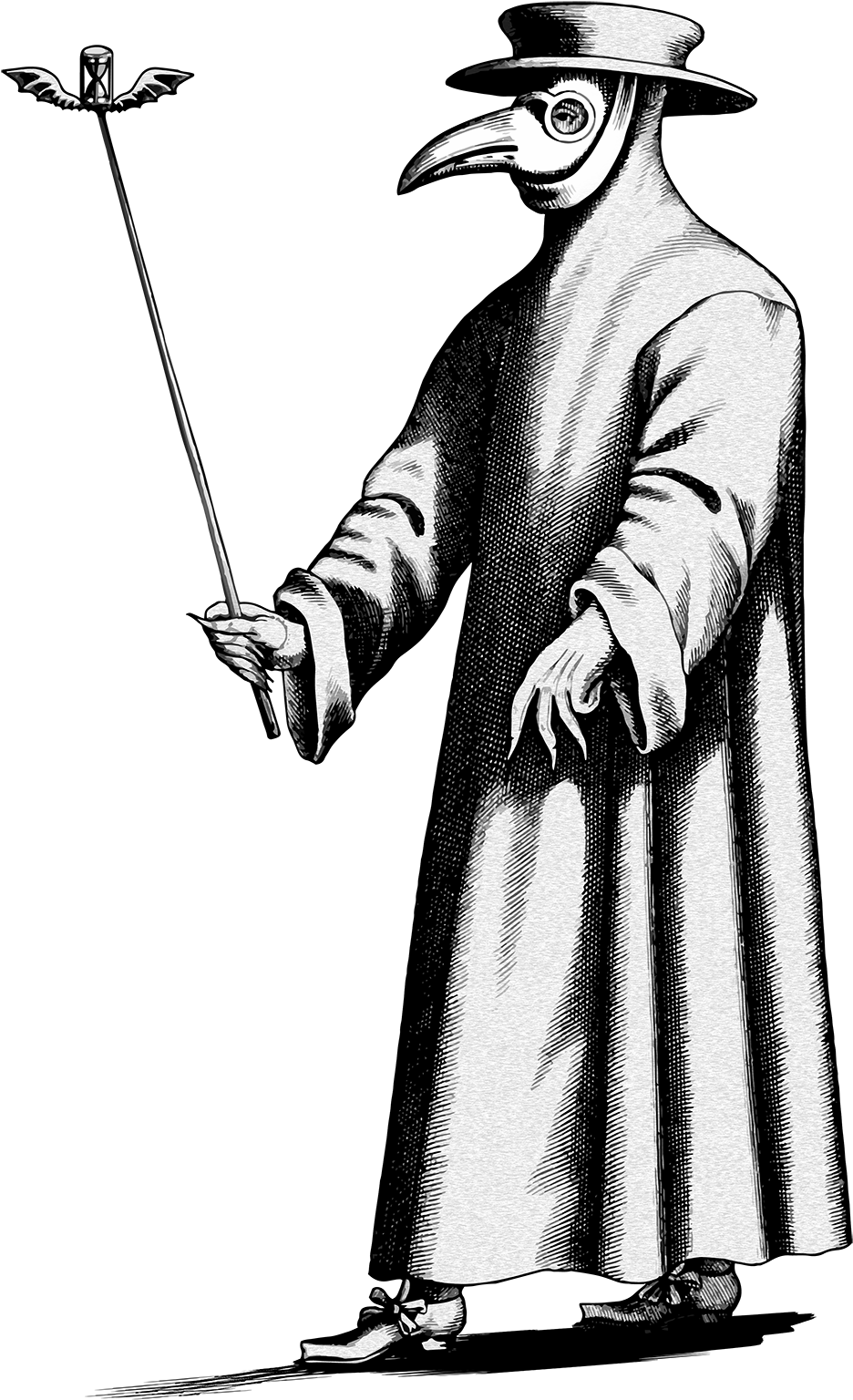 Download Doctor Schnabel Of Rome - Black Plague Doctor Png PNG Image ...