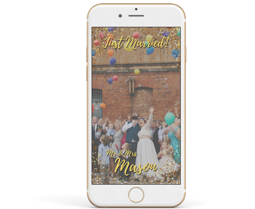 Snapchat Wedding Filter - Wedding - Free Transparent PNG Download - PNGkey