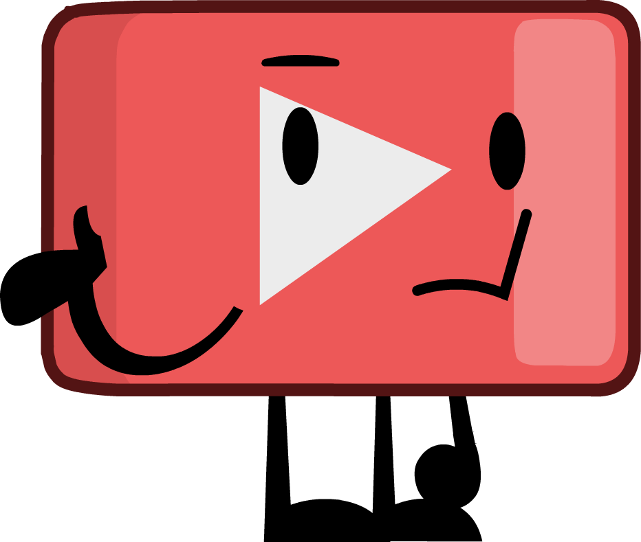 Download Youtube Play Button Idle - Bfdi Youtube Button Asset PNG Image ...