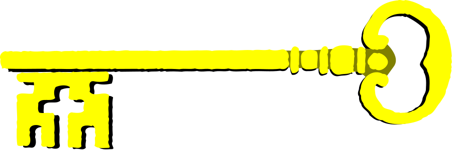 Download This Free Clipart Png Design Of Golden Key Clipart PNG Image ...