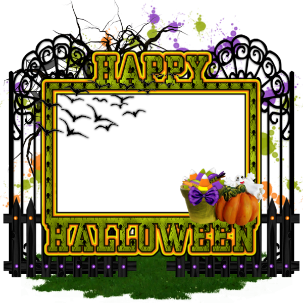 Png Halloween Cluster Frames - Free Transparent PNG Download - PNGkey