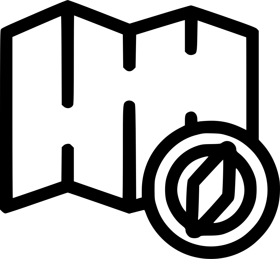 Map Plan Route Travel Compass Comments - Travel Icon Png Free - Free ...