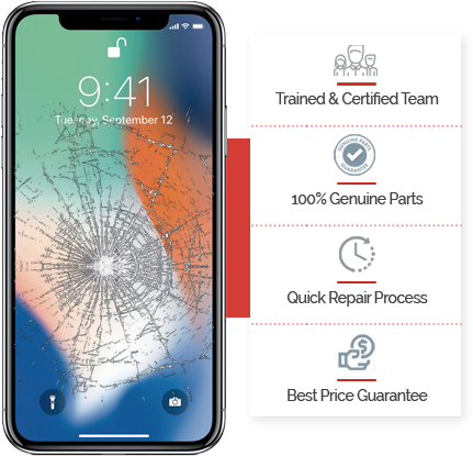 Iphone X Repairing Services - Apple Iphone X - Silver - Free ...