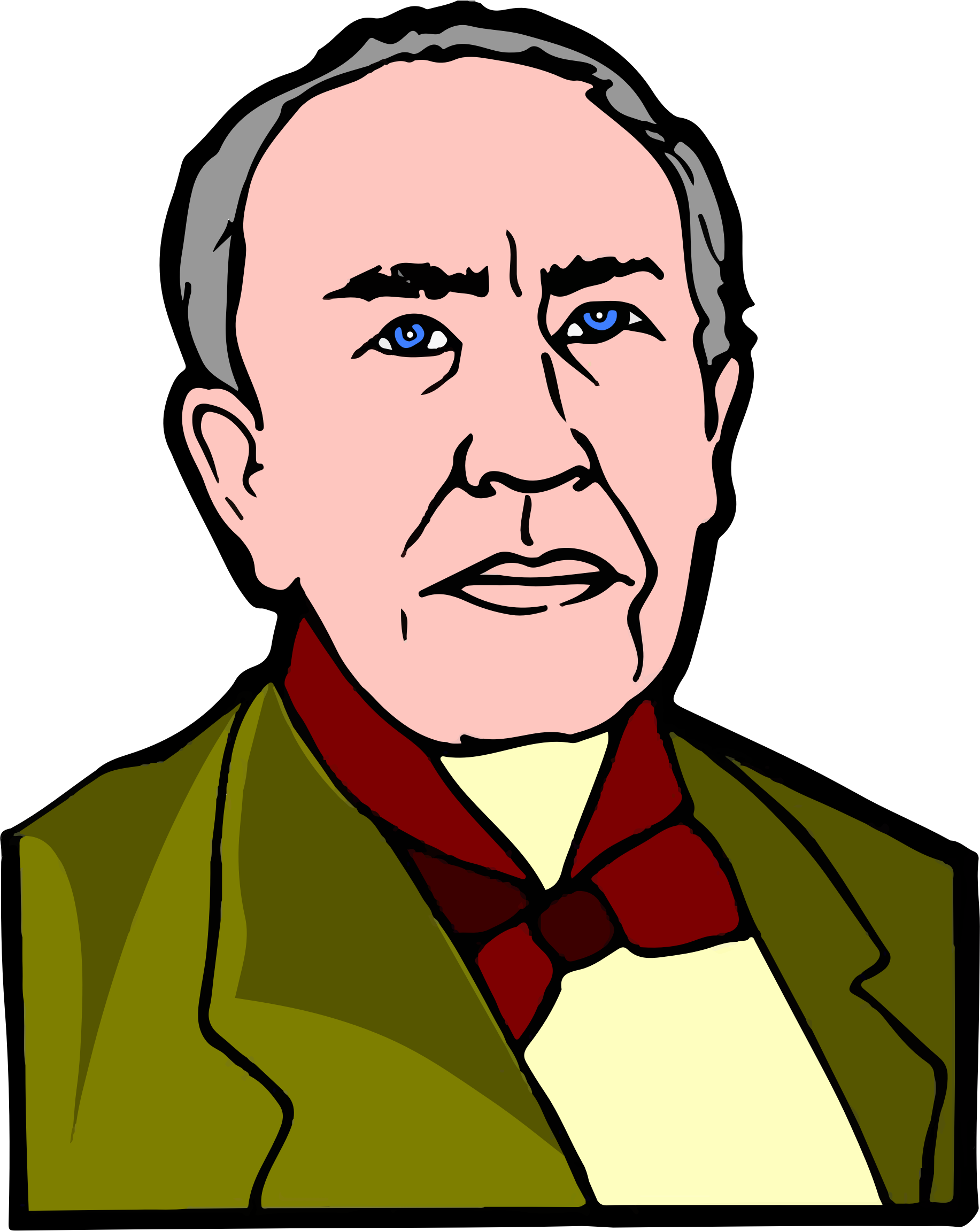 Download Clipart - Drawing Of Thomas Edison PNG Image with No ...