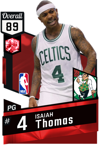 Download 89 Isaiah Thomas - Isaiah Thomas Basketball Card PNG Image ...