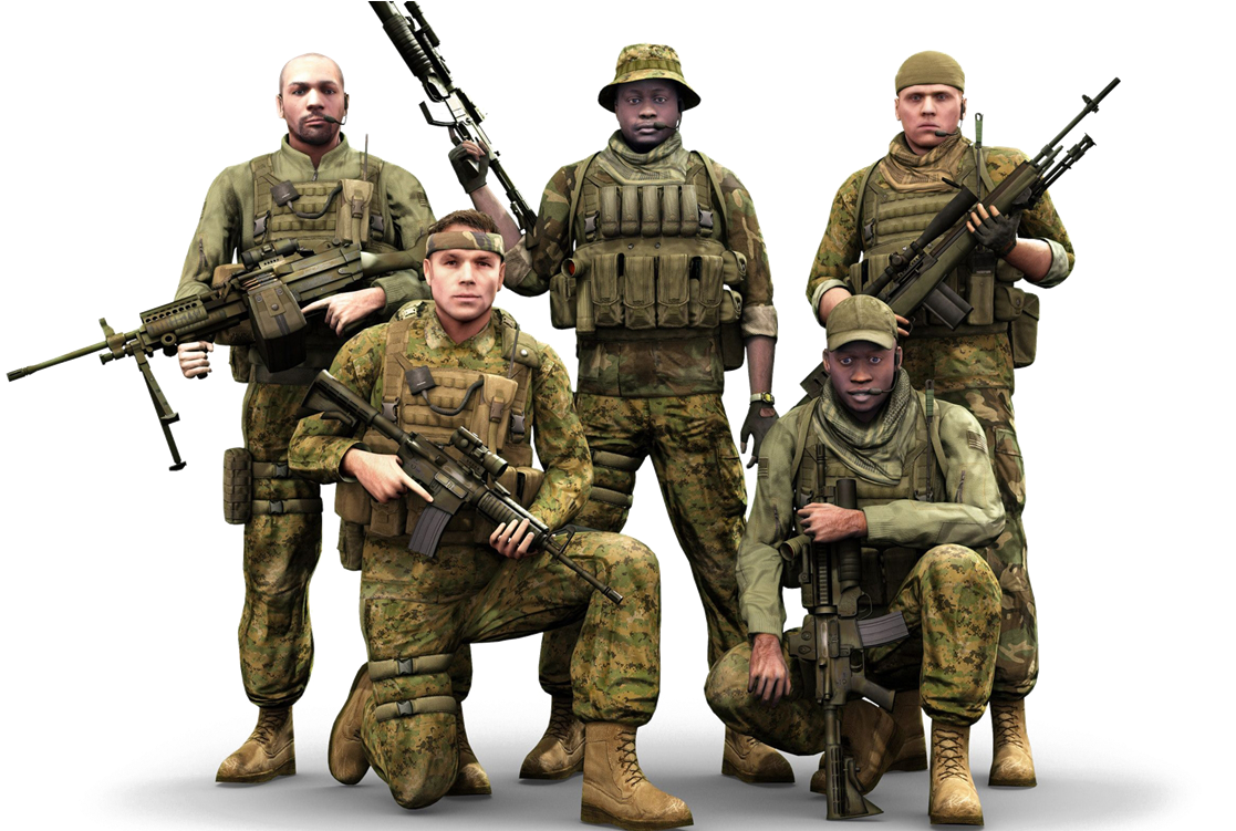 Arma 2 Main Characters - Free Transparent PNG Download - PNGkey