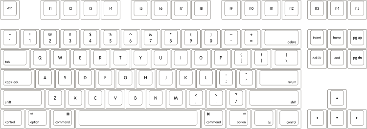 Wasd Keyboards Wasd V - Wasd Keyboard Layout - Free Transparent PNG ...