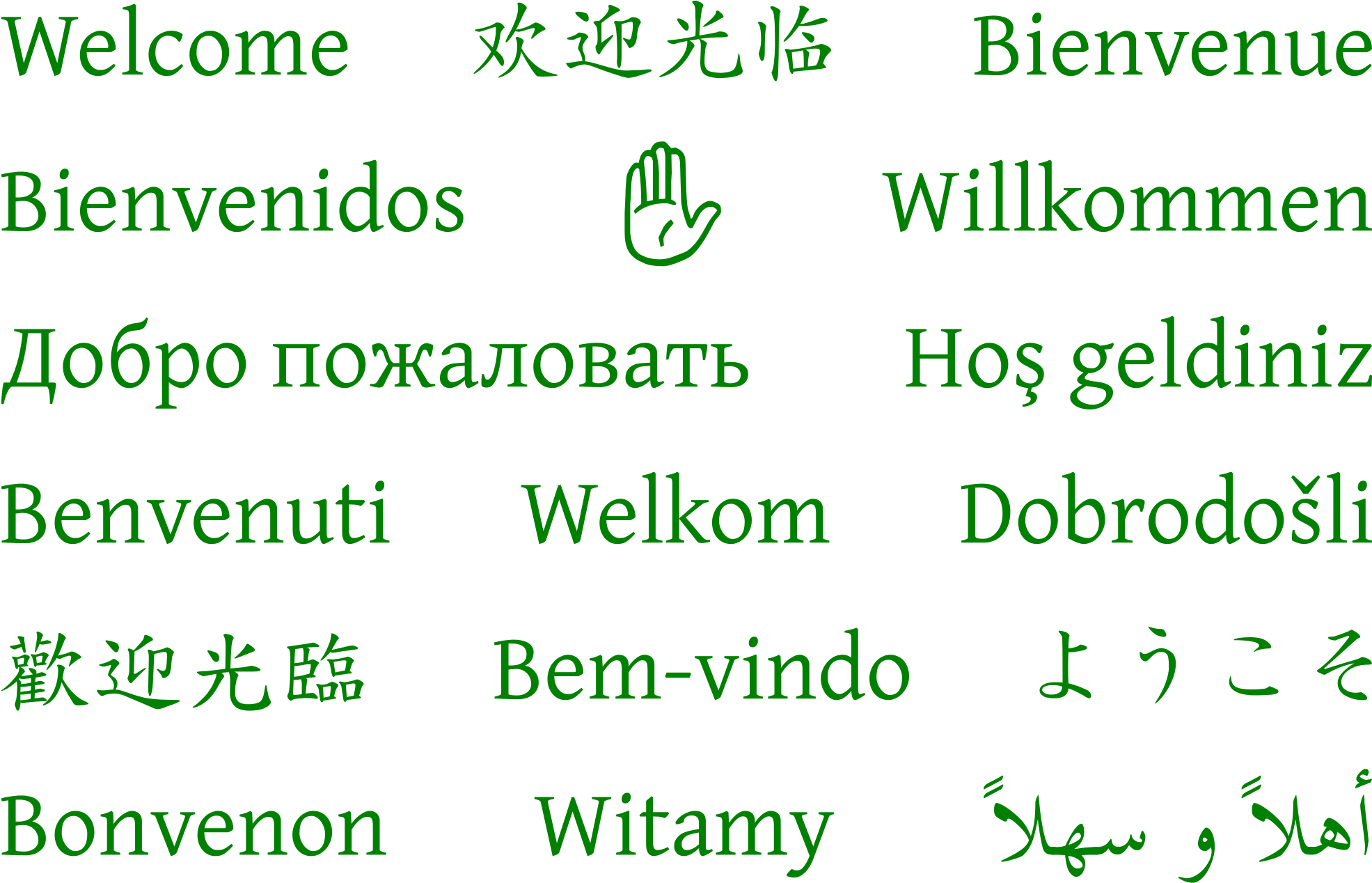 Download Open - Welcome Different Languages Print PNG Image with No ...