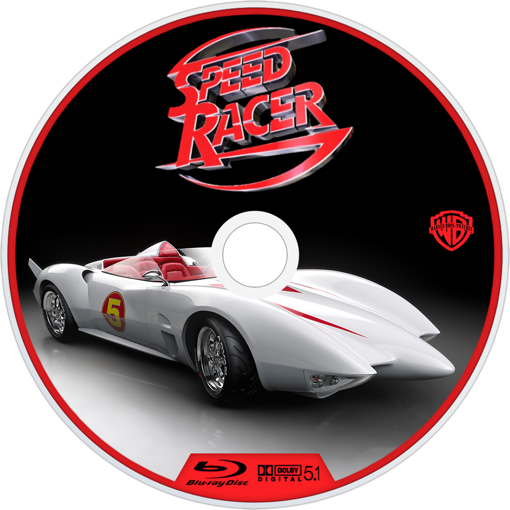 Download Speed Racer Bluray Disc Image - Mach 5 PNG Image with No ...