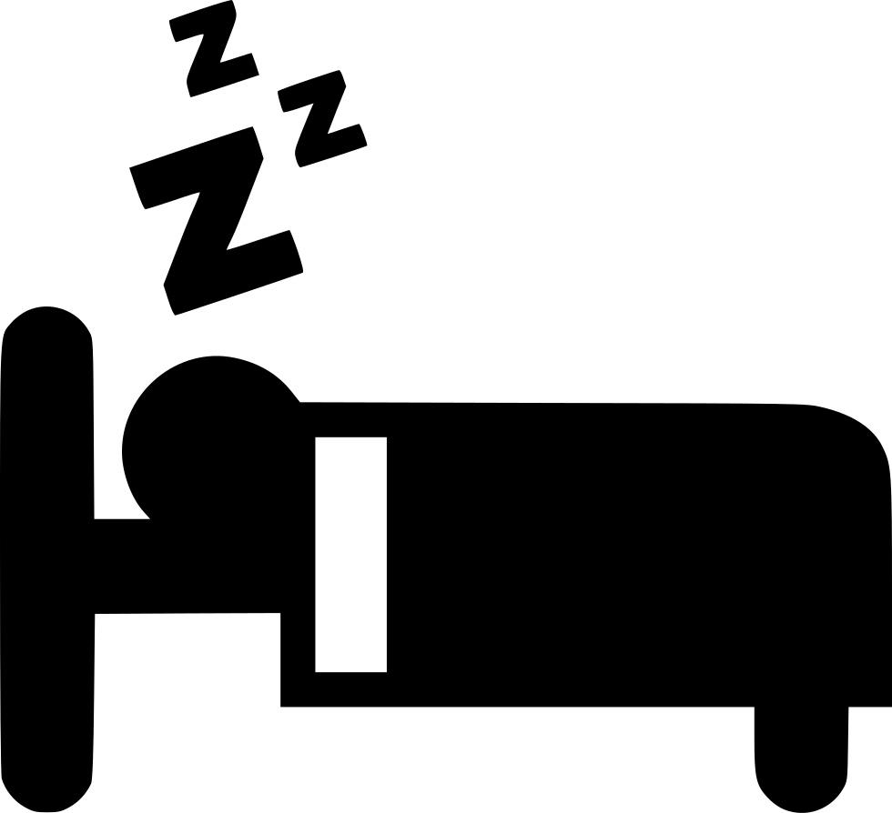 Bed Sleep Svg Icon - Sleep Png - Free Transparent PNG Download - PNGkey