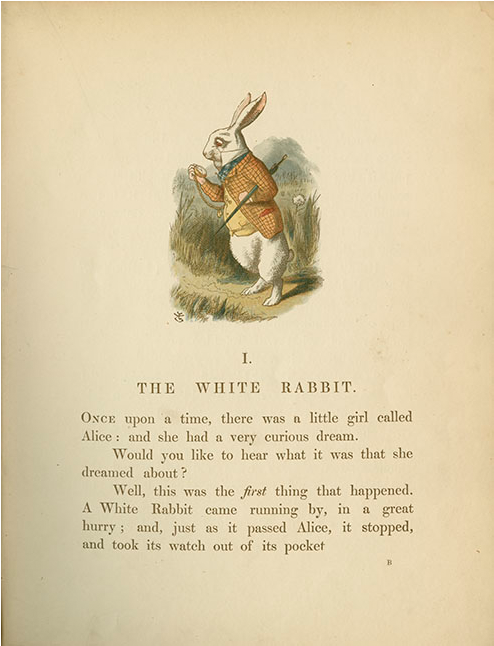 Download Tenniel - John Tenniel White Rabbit PNG Image with No ...