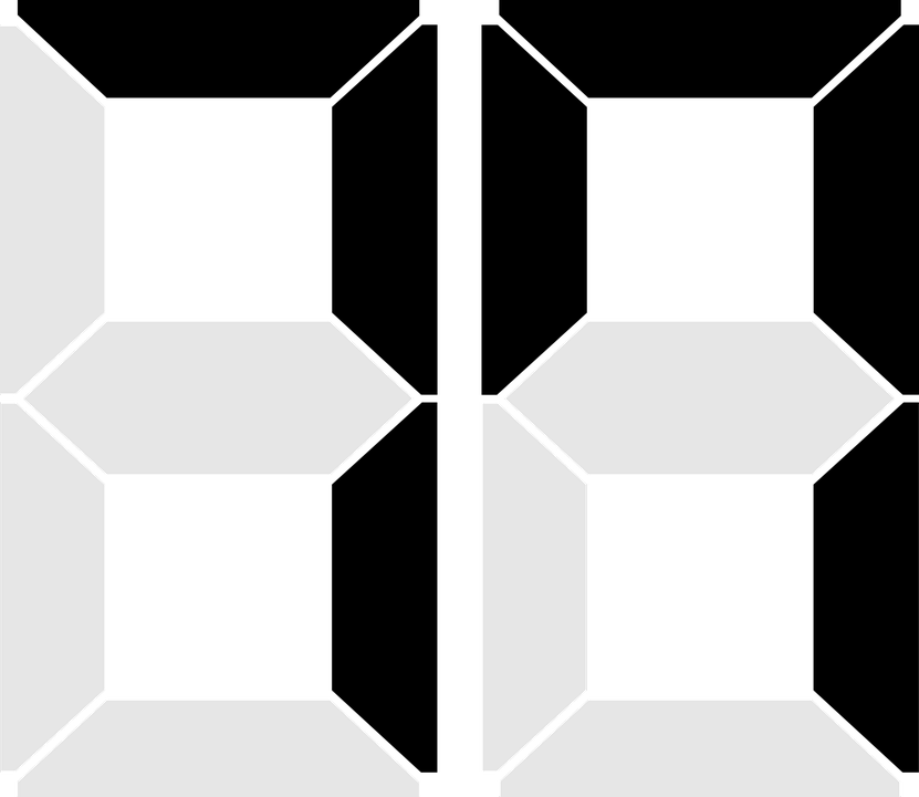 Download Numero Digital Png - Digital Number 8 Font PNG Image with No ...