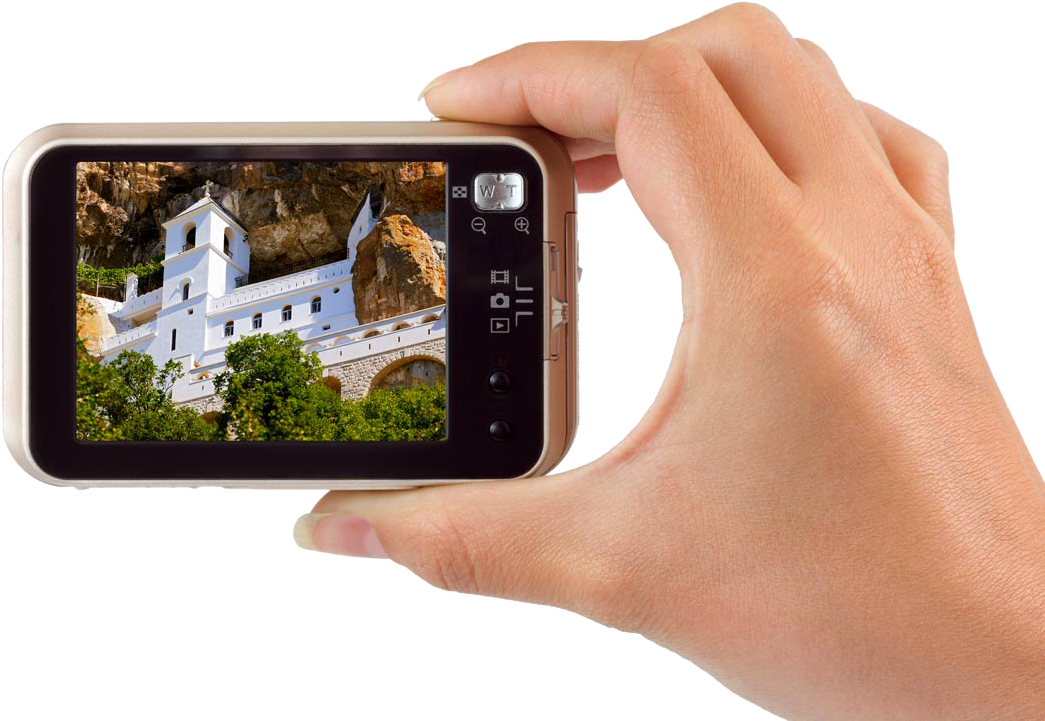 Download Shows The Back Of The Camera Showing A Holiday Photo - Camera ...