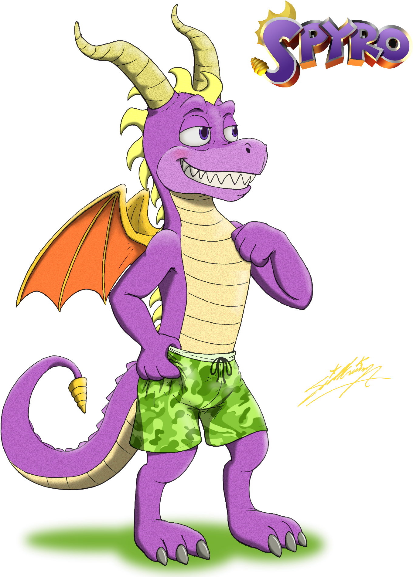 Spyro The Dragon - Spyro - Free Transparent PNG Download - PNGkey