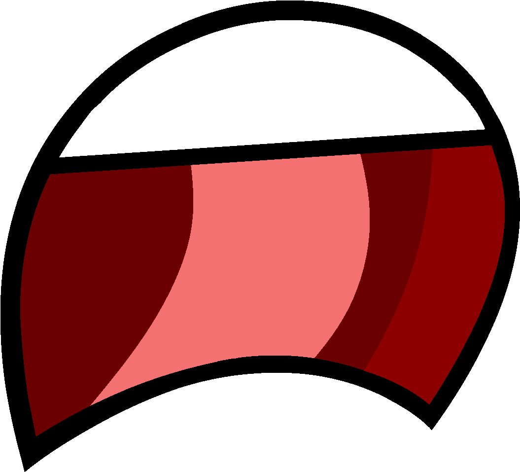 Download Mouth L - Bfdi Mouth PNG Image with No Background - PNGkey.com