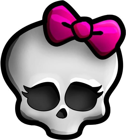 Skull Clipart Monster High - Monster High Skull Png - Free Transparent ...