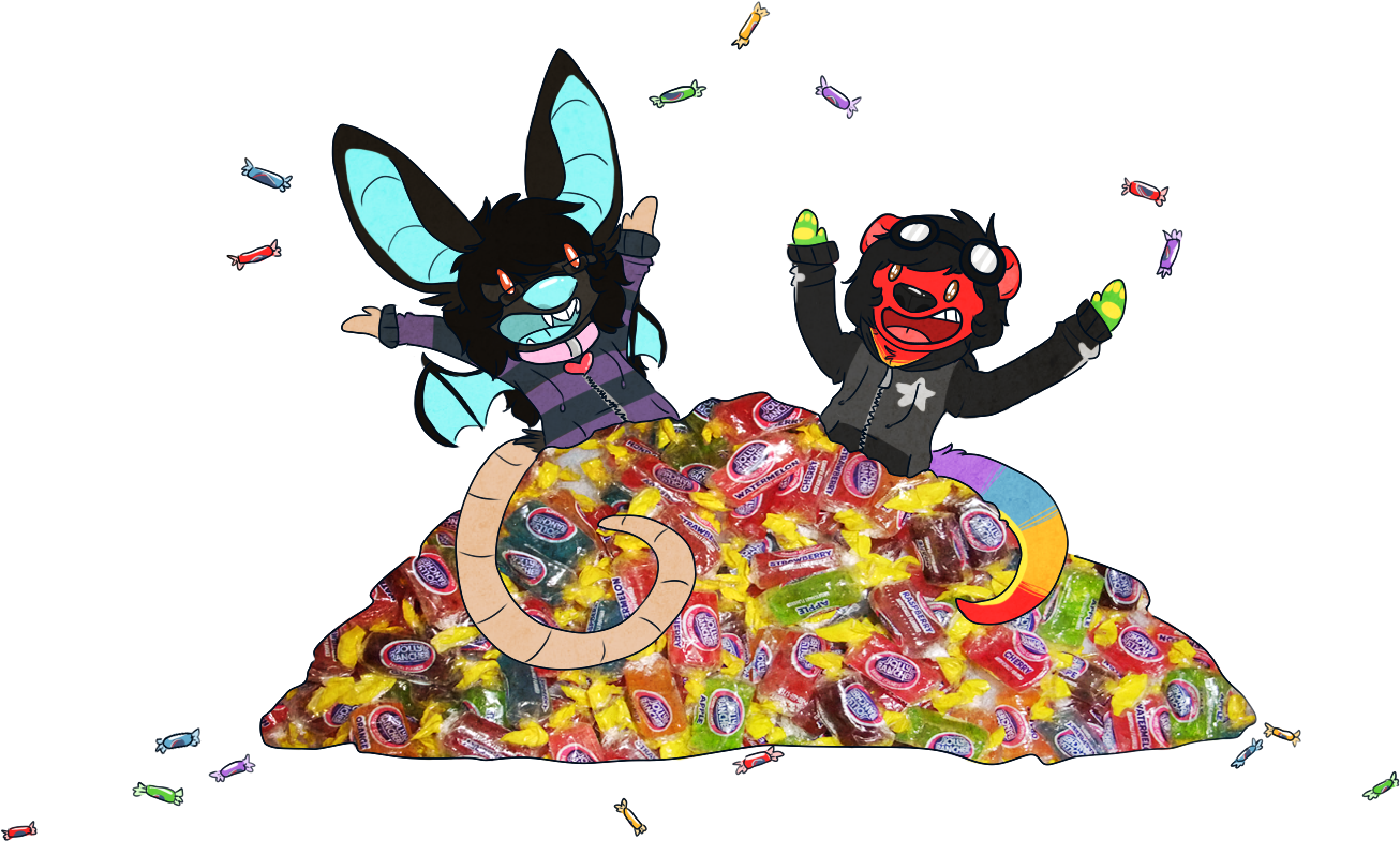 Jolly Rancher Frenzie - Drawing - Free Transparent PNG Download - PNGkey