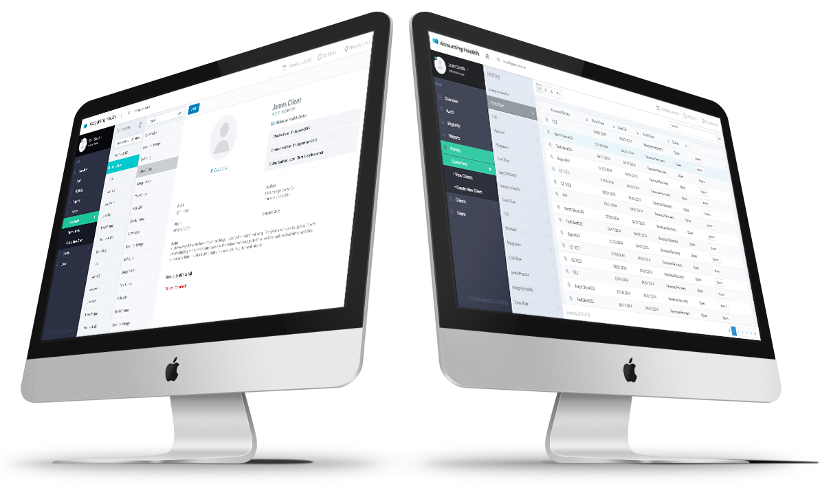 Download Accounting Health Saas - Mockup Monitores PNG Image with No ...