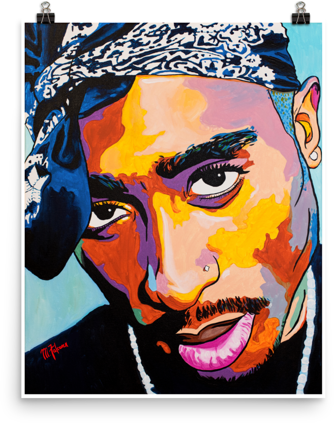 Download Tupac-16x20 Mockup Transparent PNG Image with No Background ...
