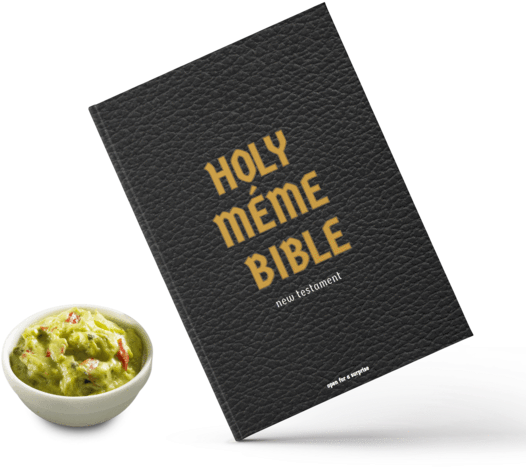 Download Holy Méme Bible - Holy Meme Bible PNG Image with No Background ...