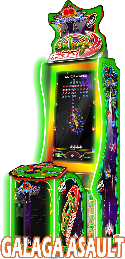 Download Namco Galaga Assault - Namco Galaga Assault Arcade Redemption ...