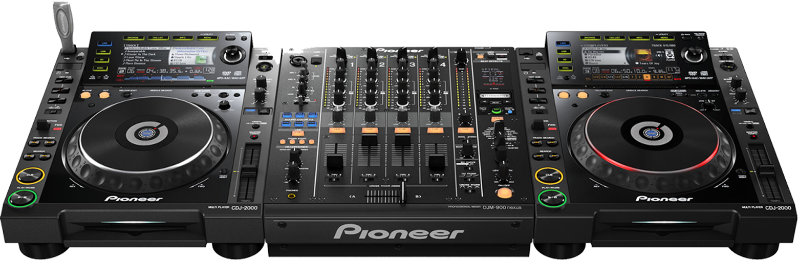 Download Dj Turntables Png - Cdj Pioneer PNG Image with No Background ...