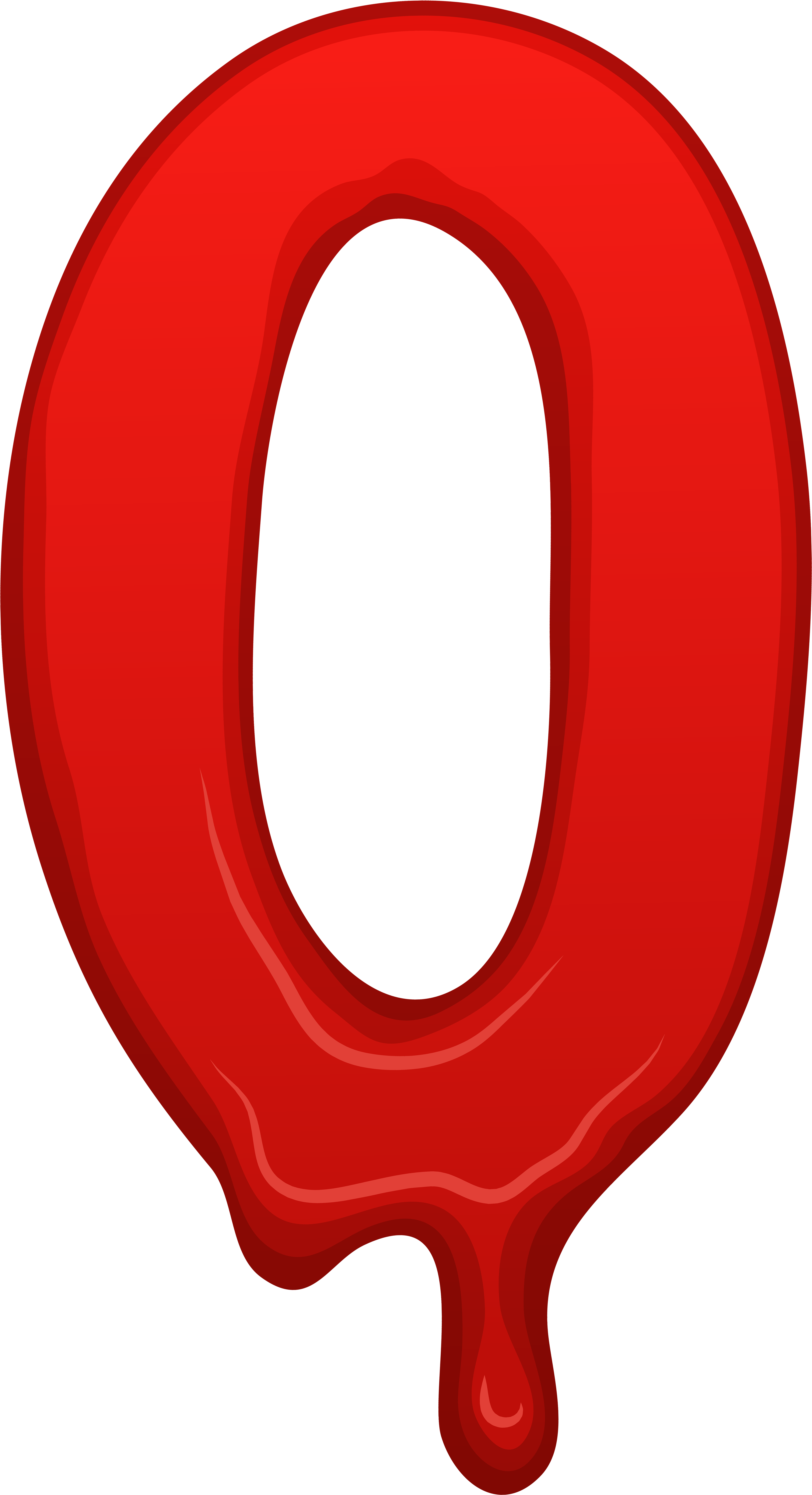 Download Bloody Number Zero Png Clip Art Image PNG Image with No ...