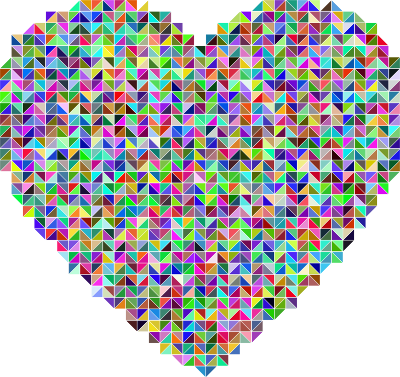 Download Crystal Heart Glass Description Pixel Art - Crystal Heart PNG ...