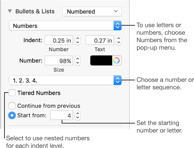 Download Controls For Changing The Number Style And Spacing - Poner En ...