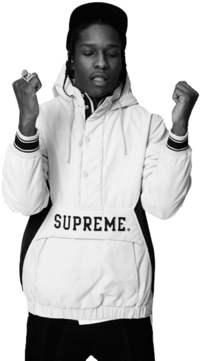 Asap Rocky Png - Supreme Asap Rocky - Free Transparent PNG Download ...
