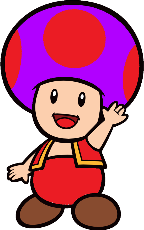 2d Fire Purple Toad - 65 Ultra Pro Super Mario Brothers Toad Deck ...