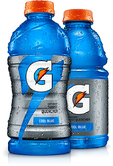 Gatorade Cool Blue - Gatorade 32 Oz Fruit Punch - Free Transparent PNG ...