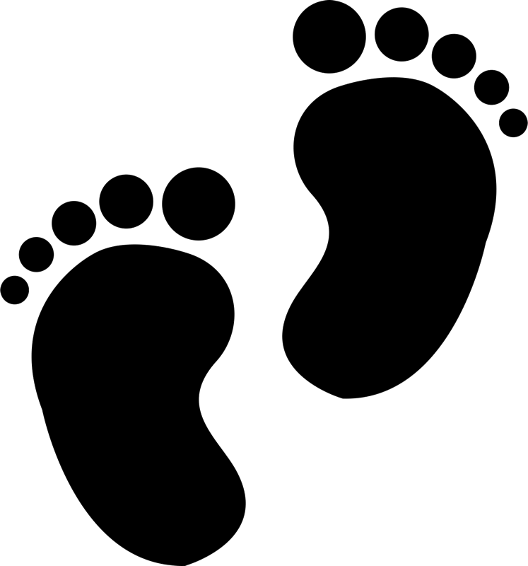 Download Baby Feet Stamp - Clip Art PNG Image with No Background ...